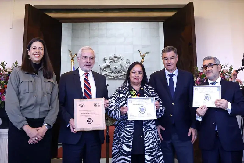 The Corporation of the Senate in Chile Receives the Silver Gender ...